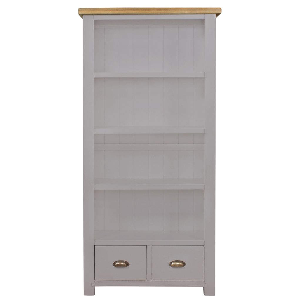 Mini Oxford Oak Corner Bookcase | The Haven Home Interiors