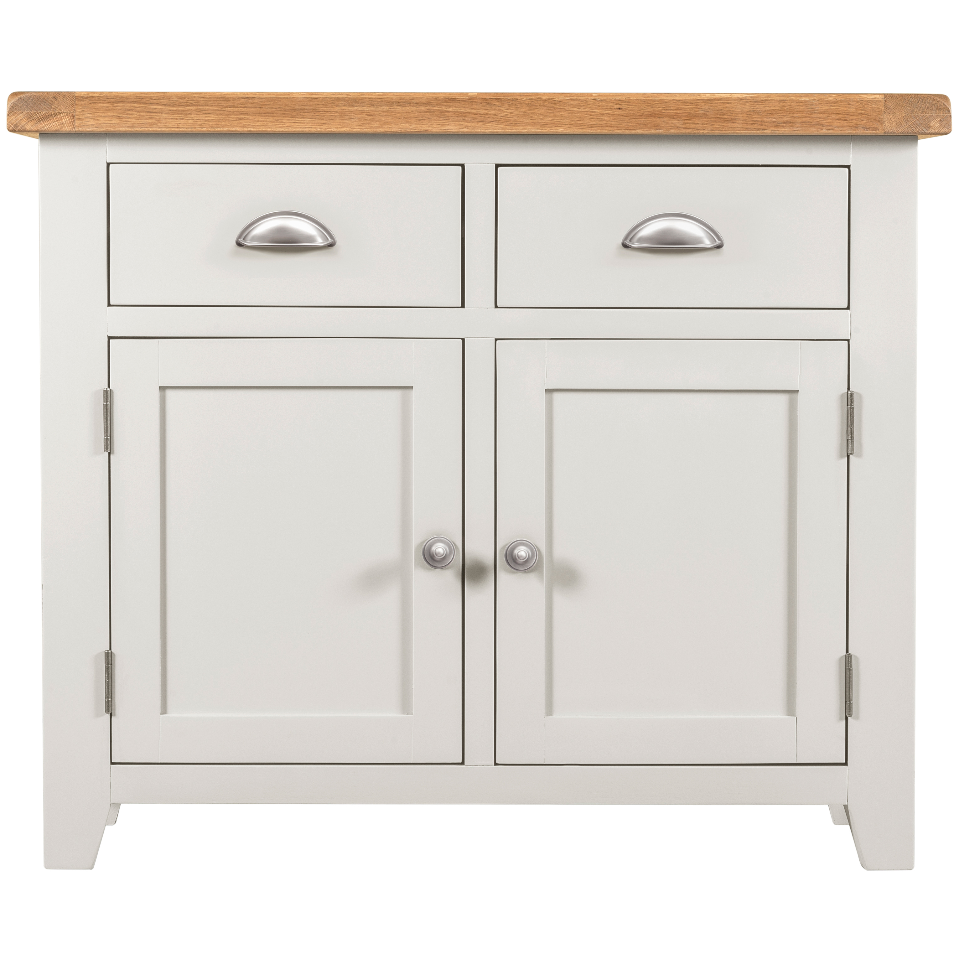 Willow White 2 Door 2 Drawer Sideboard | The Haven Home Interiors