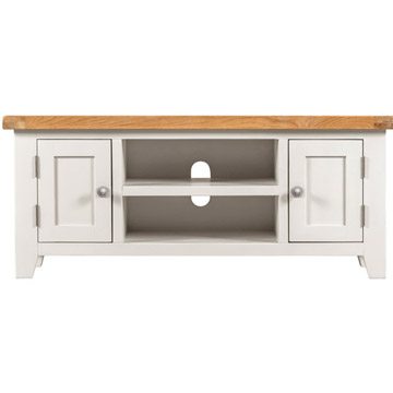 Willow White Plasma TV Unit | The Haven Home Interiors