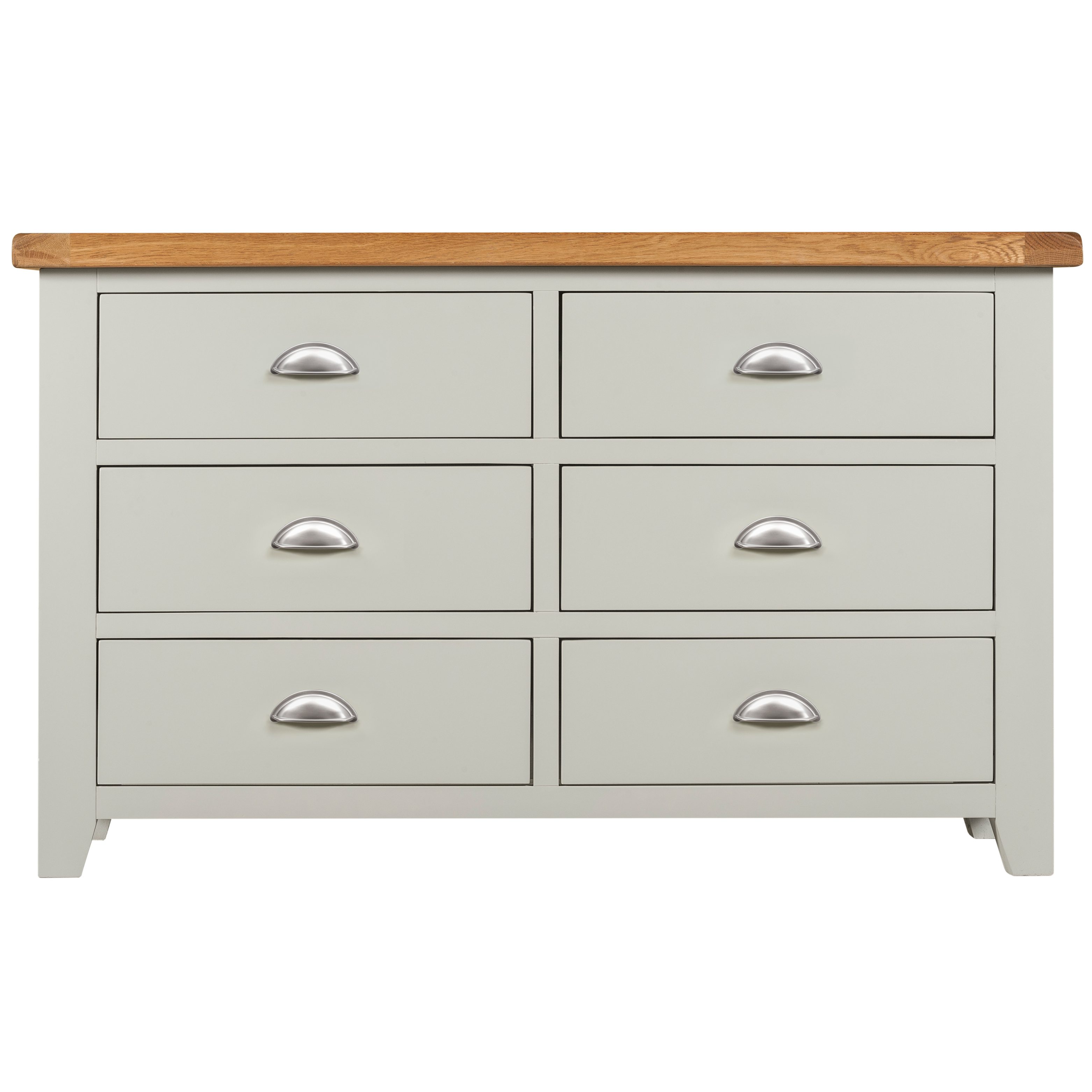 Willow Grey Chest 6 Drawers | The Haven Home Interiors