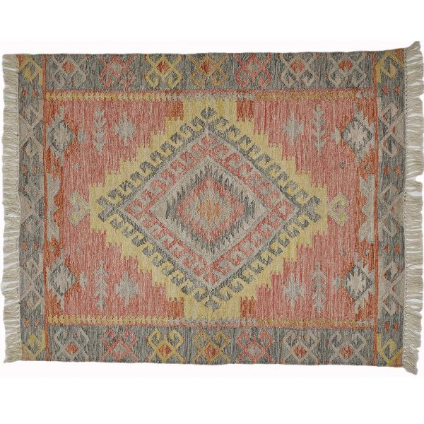 Oxford Stripe Chinchilla Blanket | The Haven Home Interiors