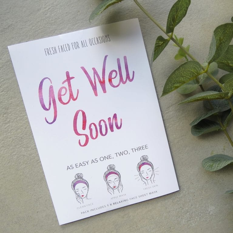 Get Well Soon Face Mask | The Haven Home Interiors