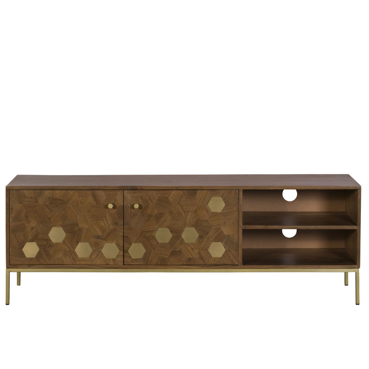 Gresford Grey Corner TV Unit