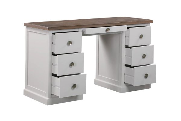 Hoxton 7 Drawer Desk | The Haven Home Interiors