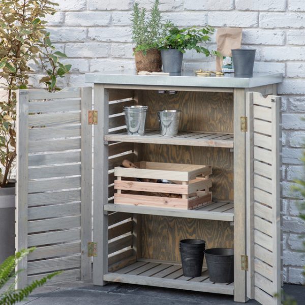 Aldsworth Slatted Storage Unit | The Haven Home Interiors